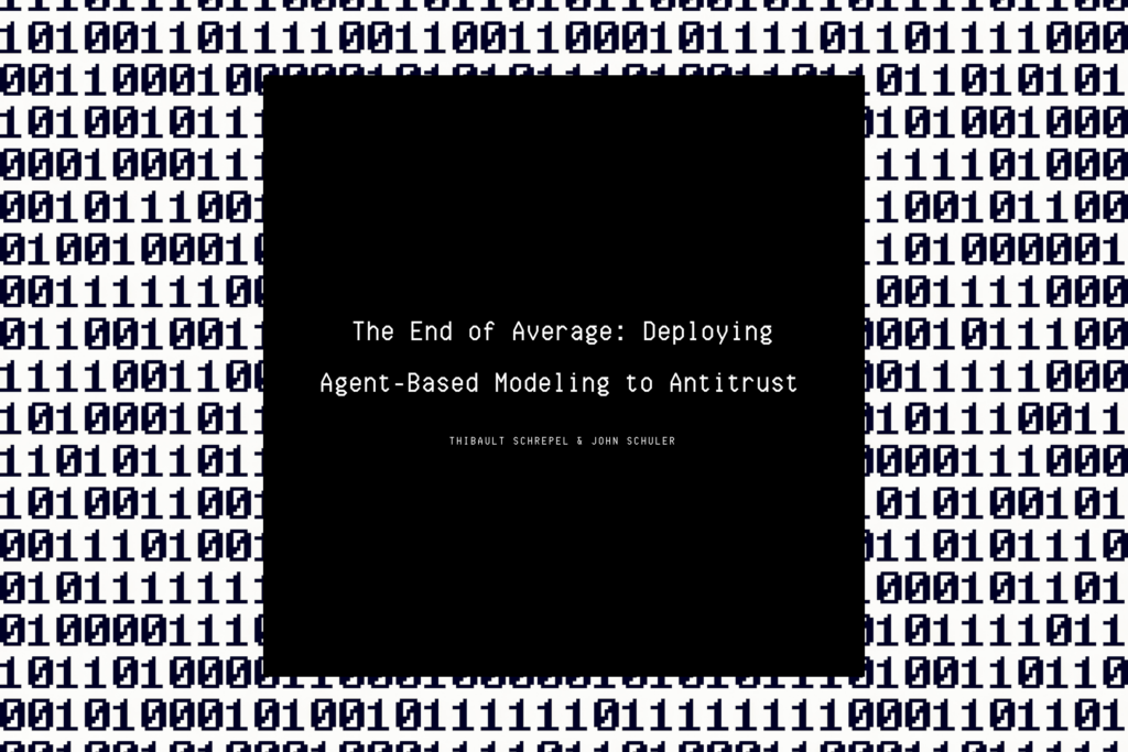 Privacy or Antitrust First? Answering with Agent-Based Modeling ... Privacy or Antitrust First? Answering with Agent-Based Modeling ...